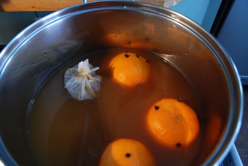 Spiced Apple Cider with Clove Oranges » The Daily Dish